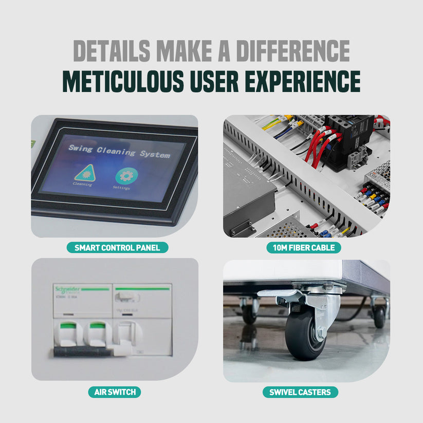 ZAC Pulsed Laser Cleaning Machine 300W 500W 1000W Handheld Laser Rust ...