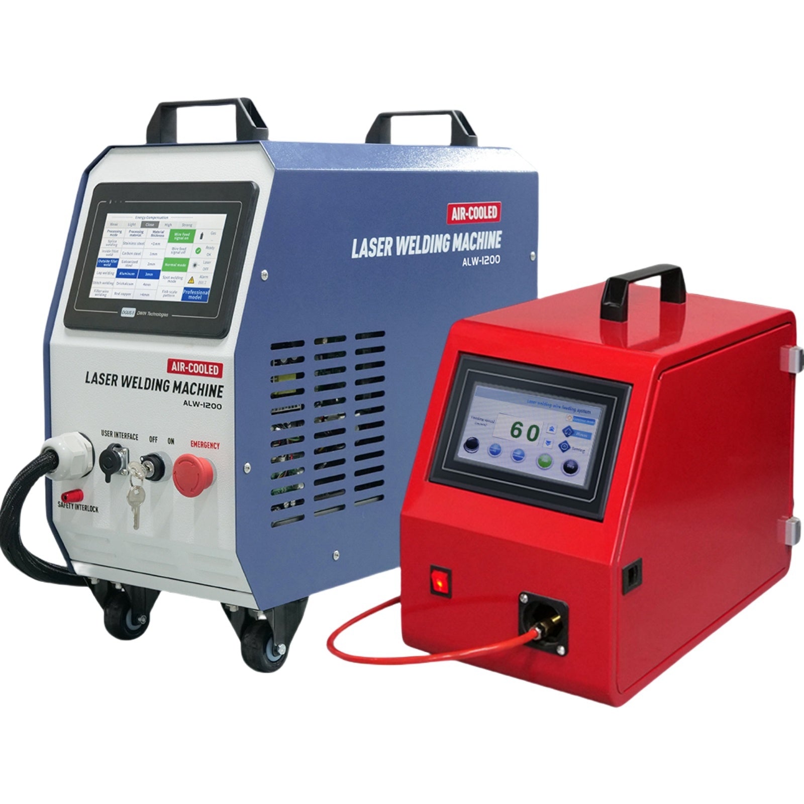 ZAC 1200W Air Cooled Laser Welding Machine 2-in-1 Handheld Laser Welde ...