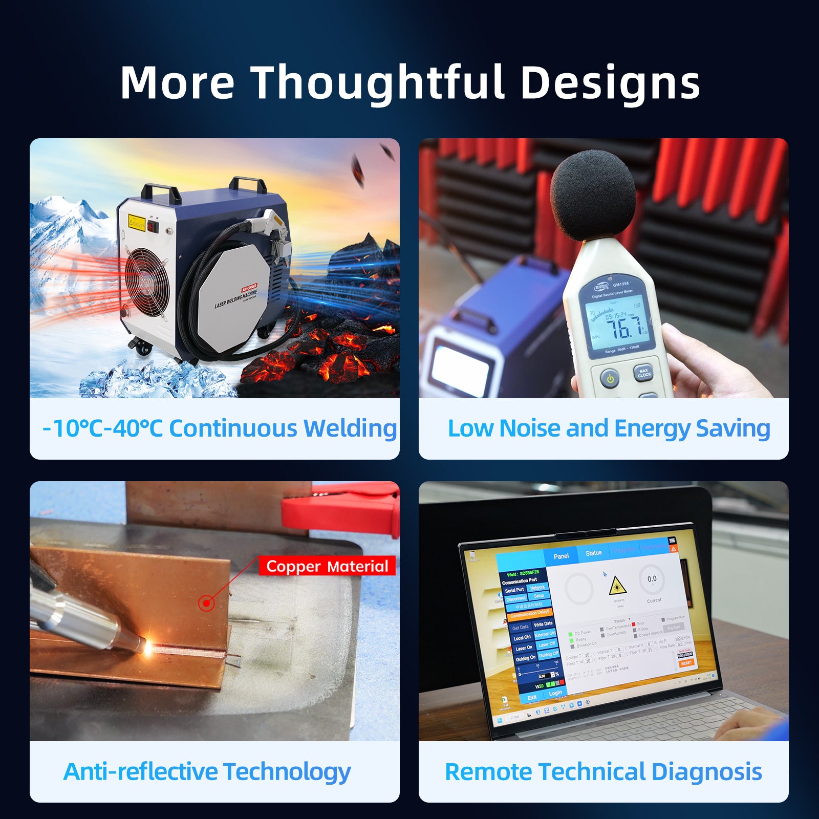 ZAC 1200W Air Cooled Laser Welding Machine 2-in-1 Handheld Laser Welde ...