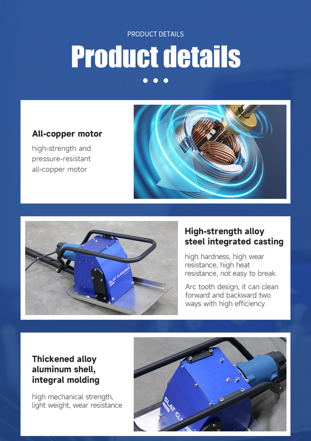 ZAC Laser Slat Cleaner 1020W/2300W Slat Cleaning Machine Slag Remover ...