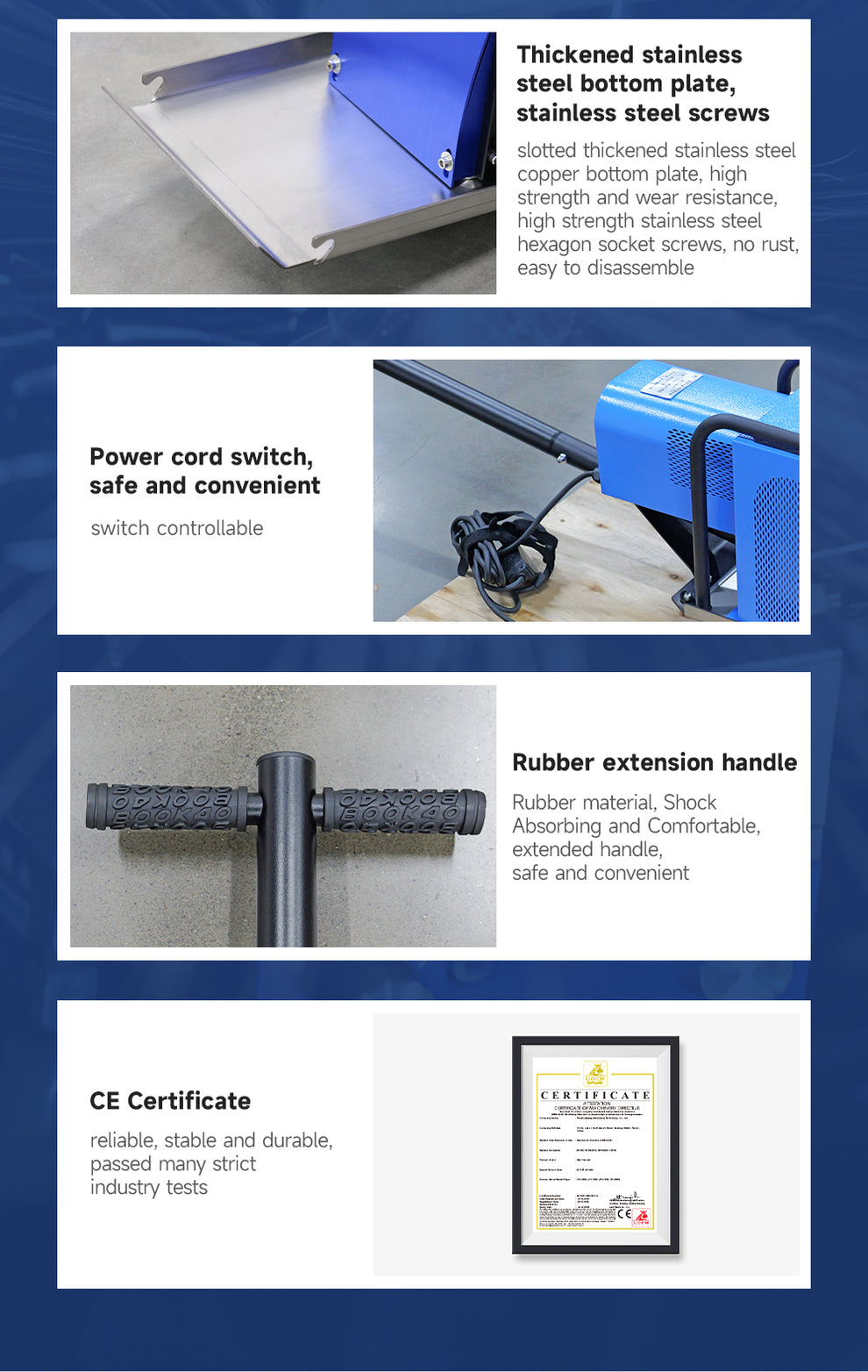 ZAC Laser Slat Cleaner 1020W/2300W Slat Cleaning Machine Slag Remover ...