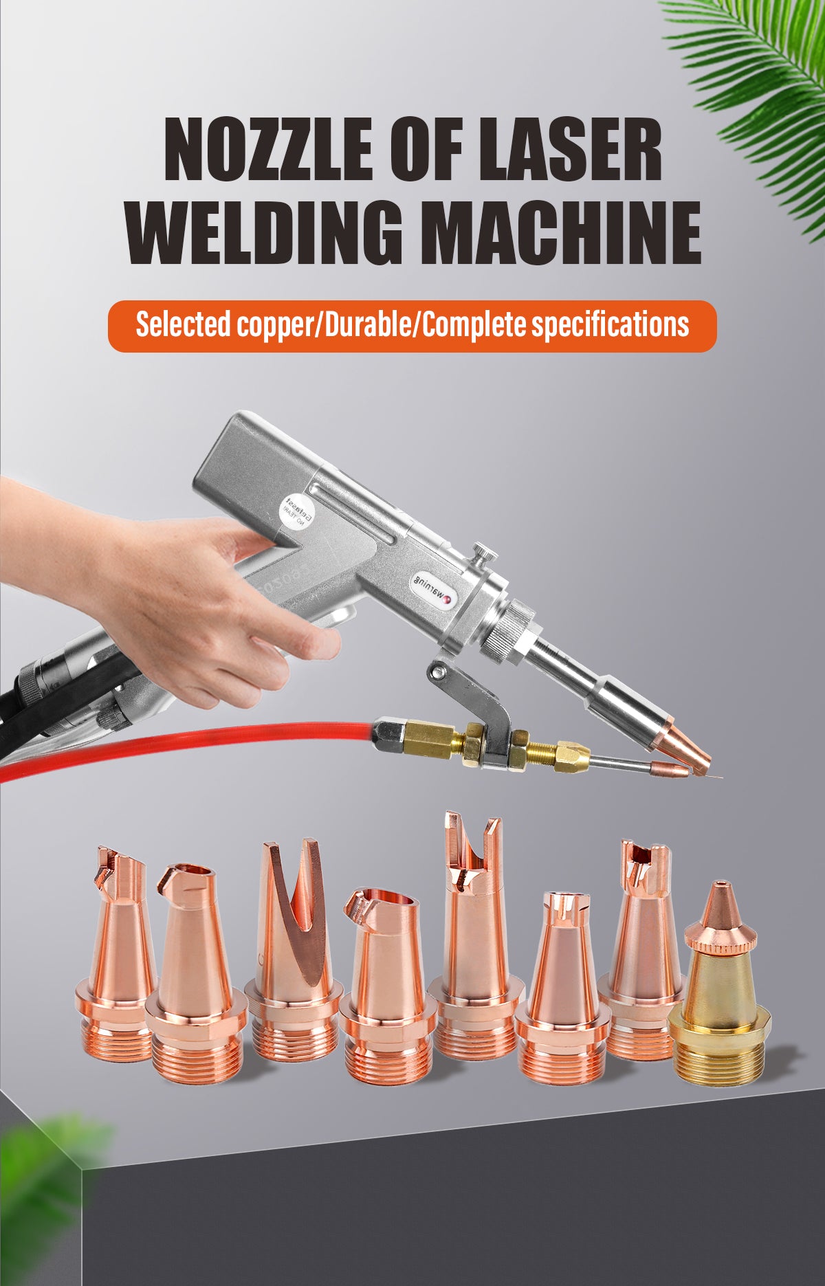 ZAC Laser Welding Nozzle Laser Welder Nozzle Tip Kit